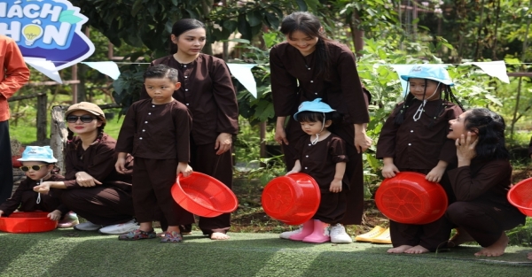 "Thử thách lớn khôn mùa 2" tập 5: Chúng Huyền Thanh - Jay Quân cùng con ...