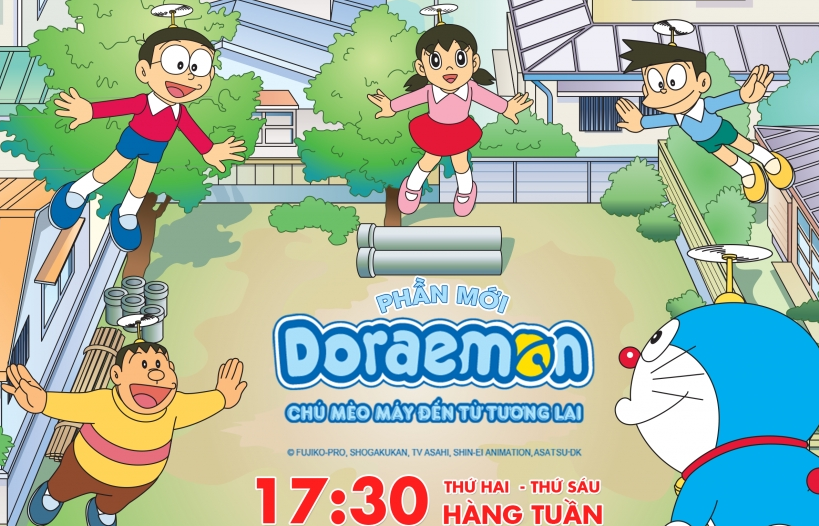 "Doraemon" (phần 6) và "Vũ khí nhà văn" lên sóng HTV3 - DreamsTV